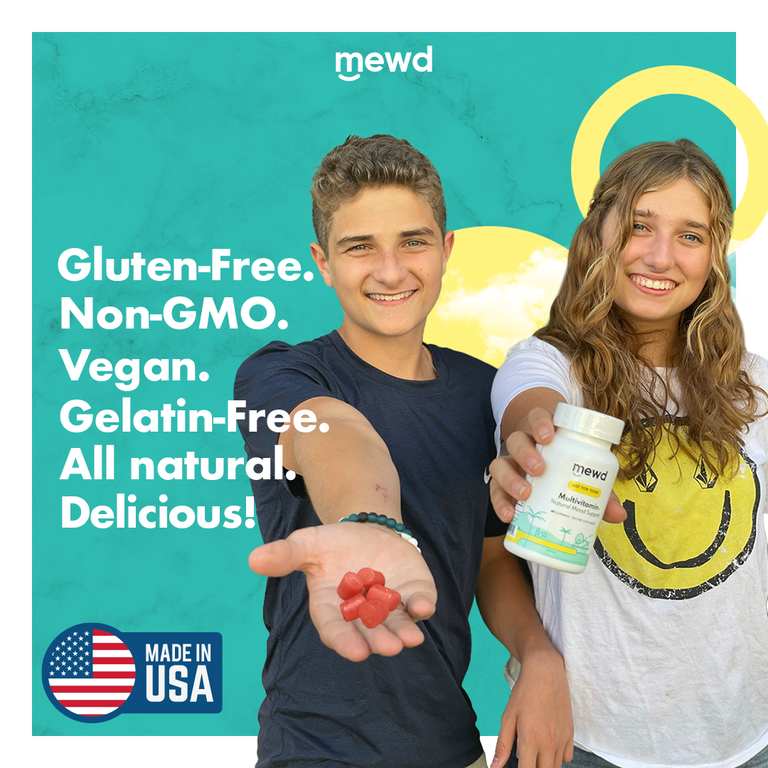 Mewd Gummy Vitamins Just for Teens – mewd